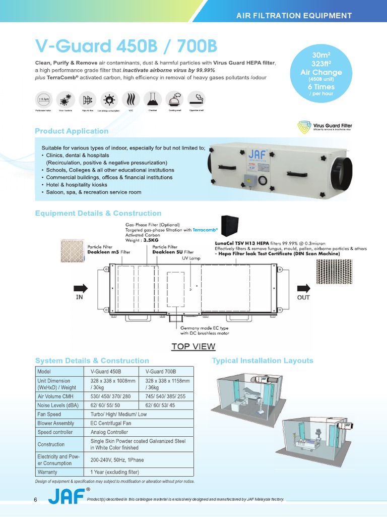 JAF Malaysia Air Filtration Catalogue | PDF