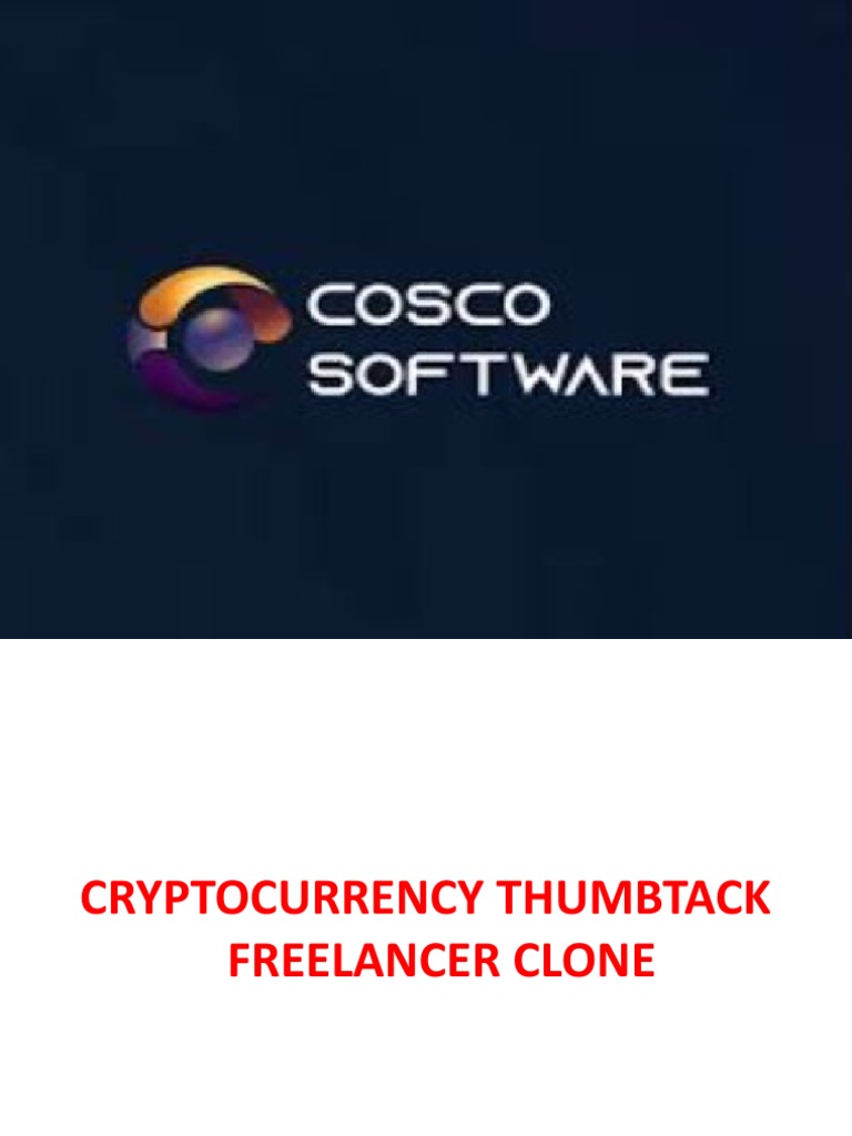 Cryptocurrency Thumbtack Clone Script | PDF