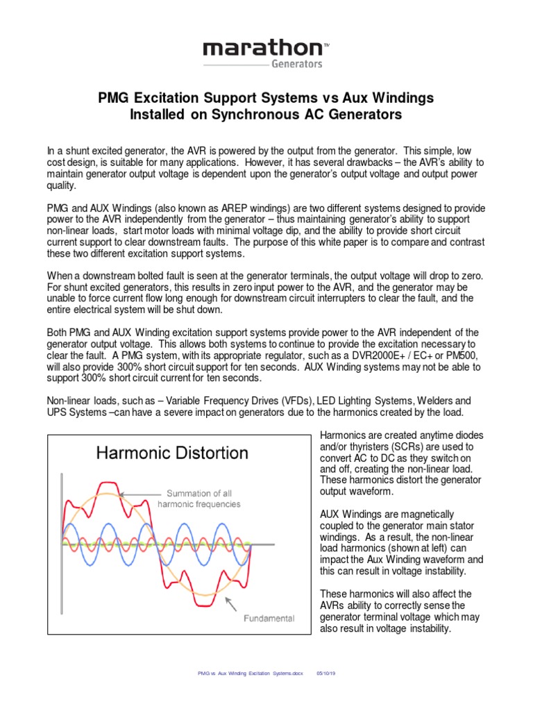 PMG Untuk Generator | PDF | Electric Generator | Electricity