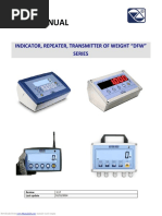 HL318L Weighing Scale Manual | PDF | Weight | Parameter (Computer ...