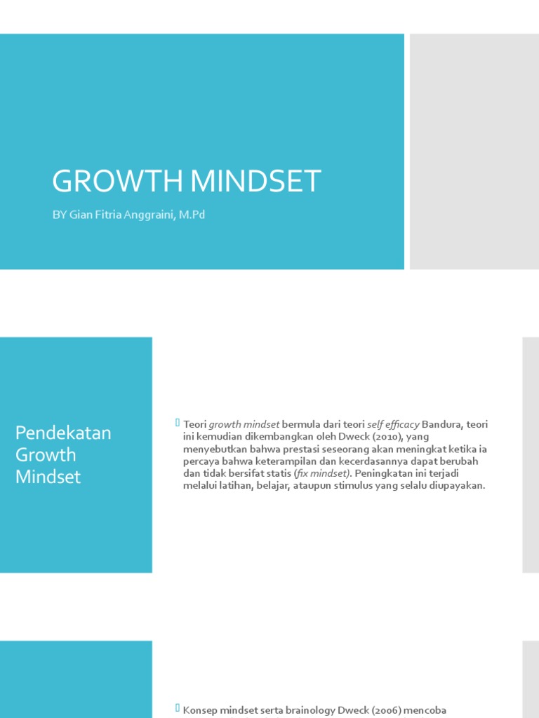 Growth Mindset | PDF