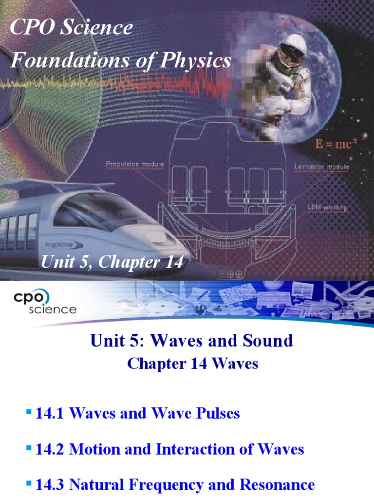 CPO Science Foundations of Physics: Unit 5, Chapter 14 | PDF