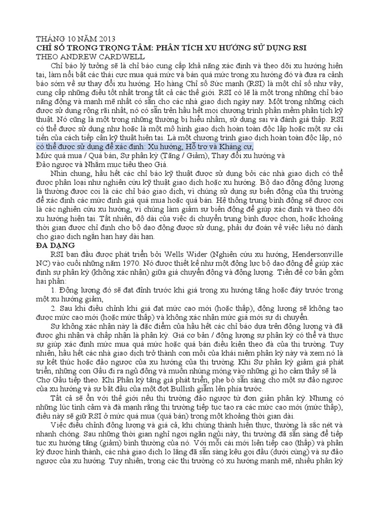 Andrew Cardwell THÁNG 10 NĂM 2013 | PDF