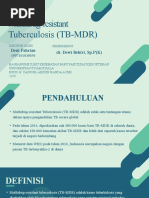Diagnosis Dan Pengobatan Pasien TB SO Dan TB RO - Dr. Zen SP - PD-dikonversi | PDF