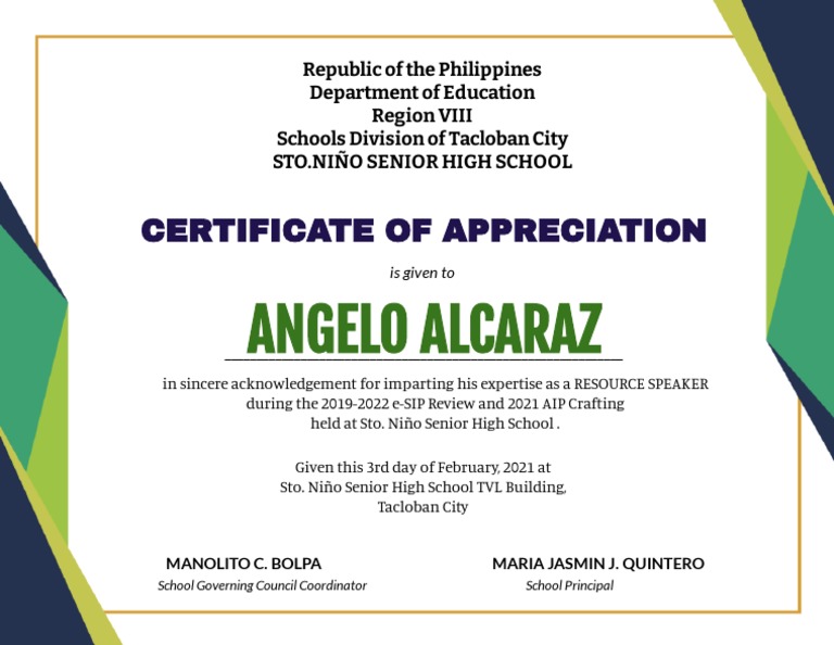 Free Graduation Certificate Template | PDF