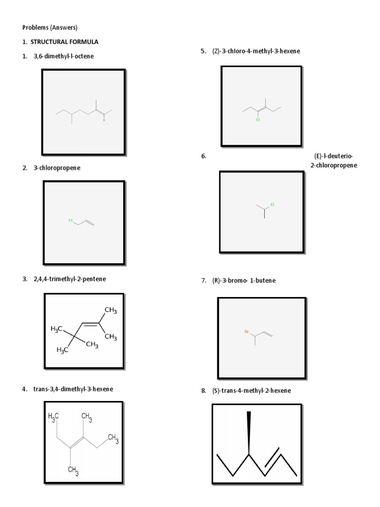 Organic Chemistry Quiz Solutions | PDF | Isomer | Inorganic Chemistry