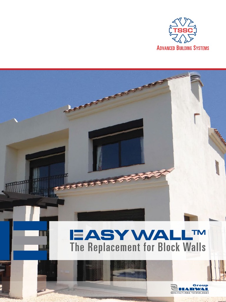 EasyWall System Light Weight Panels | PDF | Wall | Structural Engineering