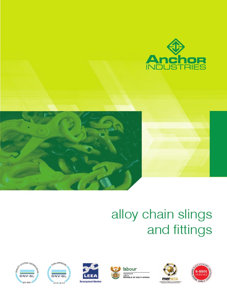 Guide to Working Load Limits, Configurations and Fittings for Alloy ...
