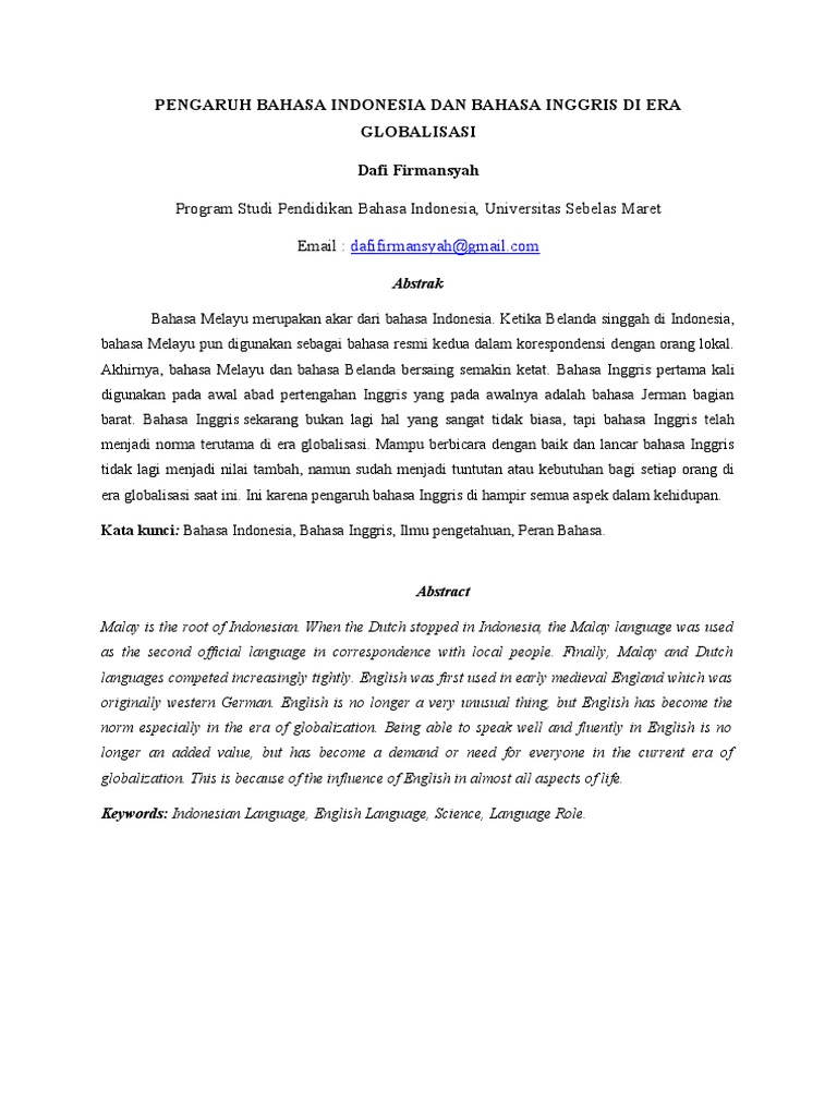 Dafi Firmansyah k1216019 A 1 | PDF | Ilmu Sosial