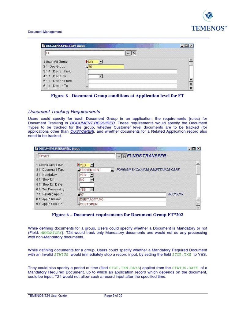 Document Group Conditions at Application Level For FT | PDF | Business ...