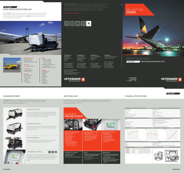 You Got The Power.: Diesel Driven Ground Power Unit | PDF | Engines ...