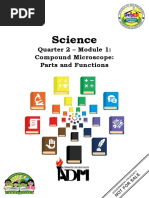 SLM Number 1 - Grade 7 Science-2nd Quarter-Parts and Functions of The ...