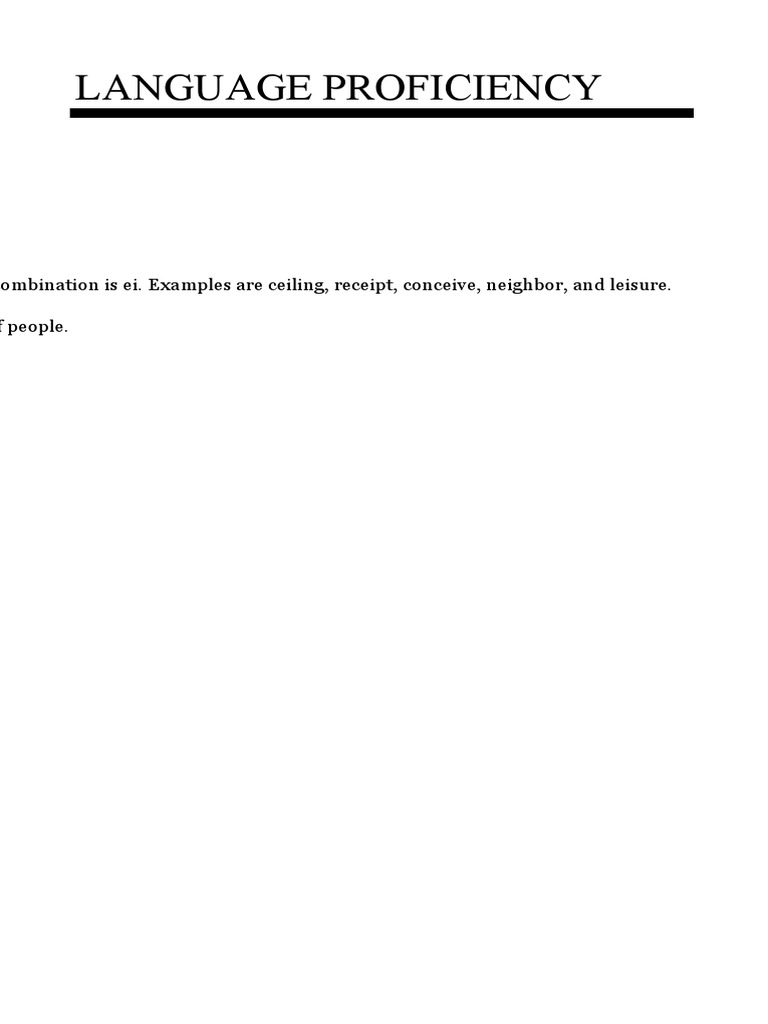 FINAL Language Proficiency Module | PDF | Perfect (Grammar) | Verb