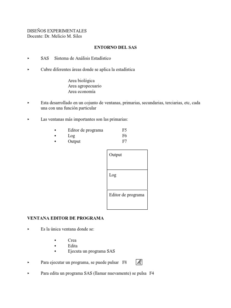 Programacion SAS | PDF