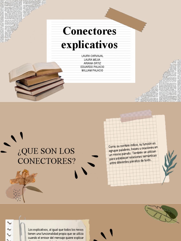 Conectores Explicativos | PDF