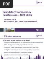 RICS APC Submission Template: QS Pathway | PDF | Case Study | Learning