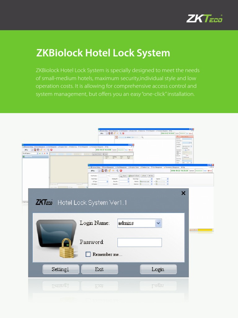 ZKBiolock Hotel Lock Software | PDF | Computer Architecture | Computer ...