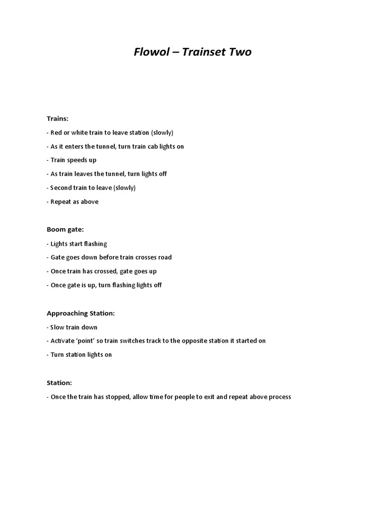 Flowol Requirements | PDF