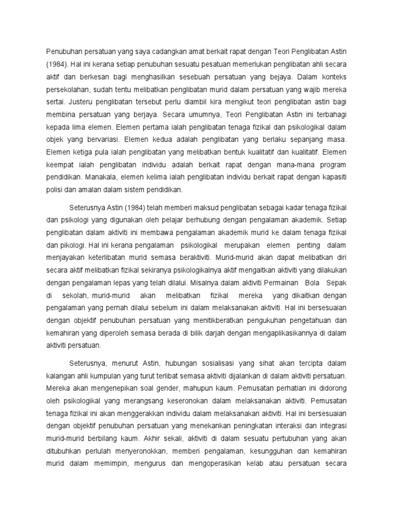 Tutorial Minggu 2 (Teori Penglibatan Artin) | PDF