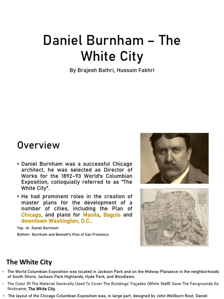 Daniel Burnham's Visionary Plan for Chicago | PDF | Urban Planning ...
