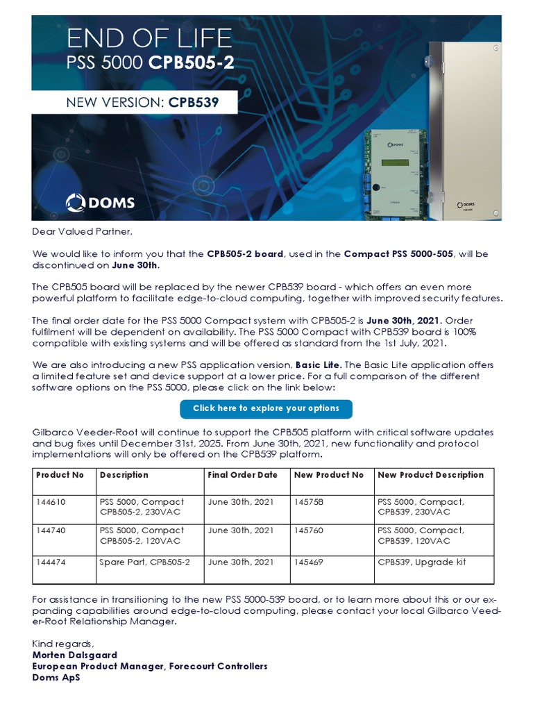 PSS 5000 Eol 505-02 | PDF