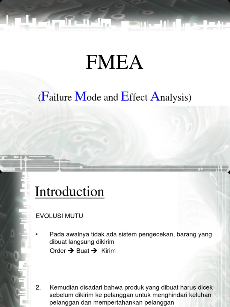 Training FMEA | PDF