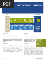 Newtec MDM3310 Satellite Modem For The Newtec Dialog Platform Datasheet ...