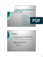 Kastle-Meyer Blood Test Procedure | PDF | Chemistry | Physical Sciences
