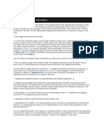 VGM Declaration Form Template | PDF