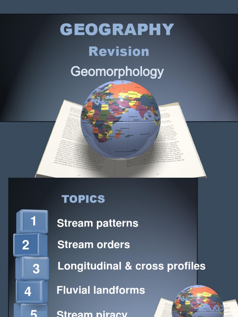 Stream Geomorphology: An Overview of Stream Patterns, Longitudinal ...