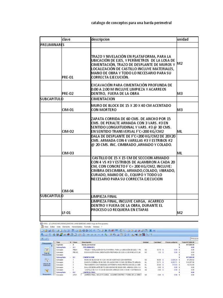 Trabajo Final - Catalogo Barda Perimetral | PDF