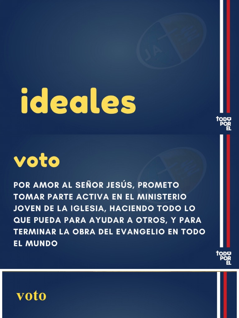 Ideales JA | PDF | Salvación | Cristo (título)