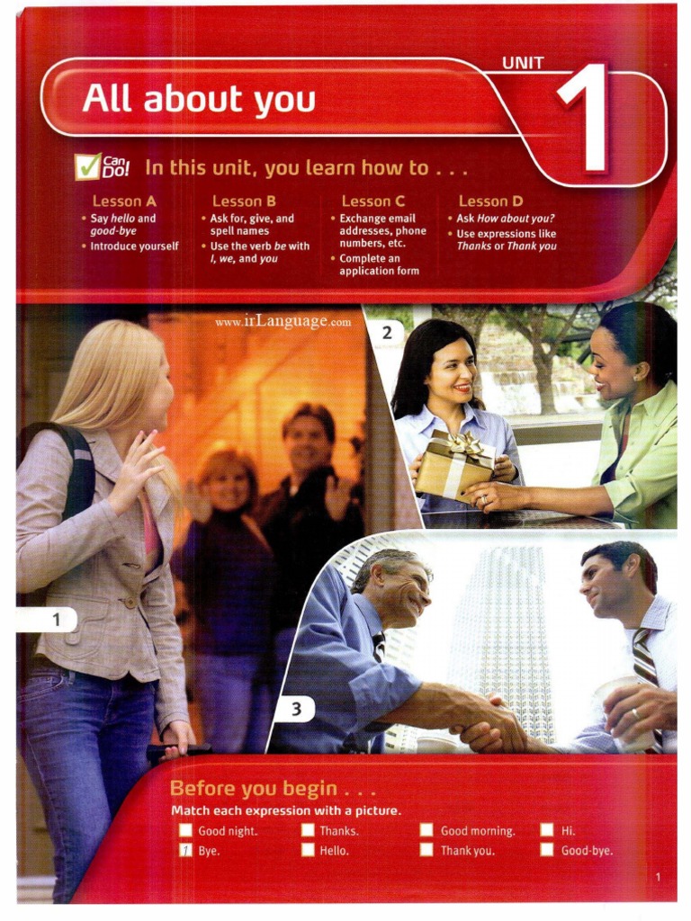 Unit 1 Touchstone 2nd. Ed. | PDF | Human Communication