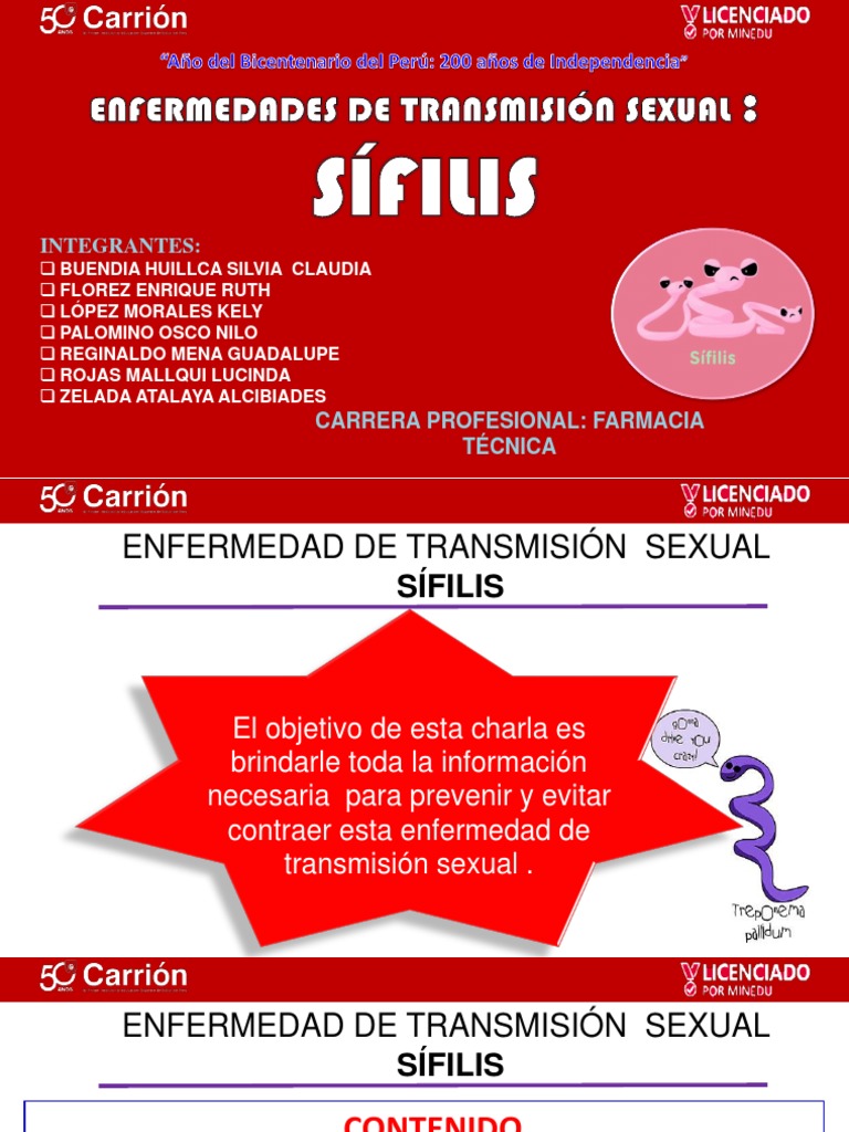 5 Sifilis | PDF | Infección transmitida sexualmente | Estadísticas medicas