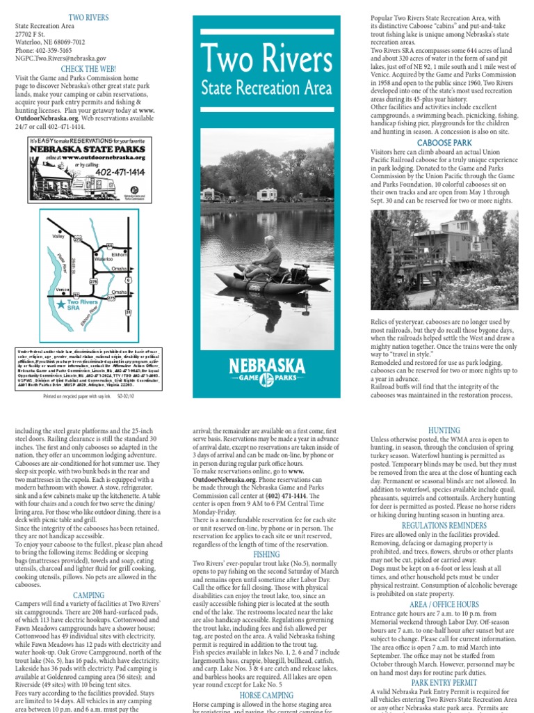 Two Rivers State Recreation Area | PDF | Camping | Parks