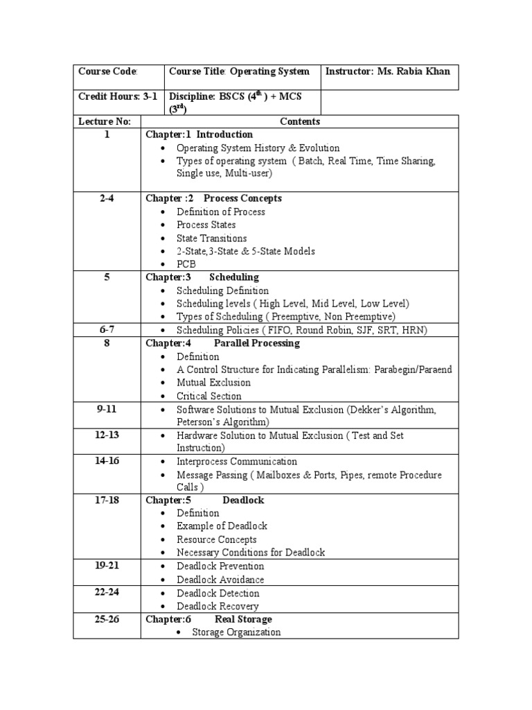 TH RD | PDF | Scheduling (Computing) | Operating System
