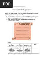 Rubric Sa Pagsayaw | PDF