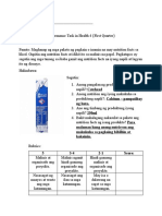 Performance Task Epp Grade 5 | PDF