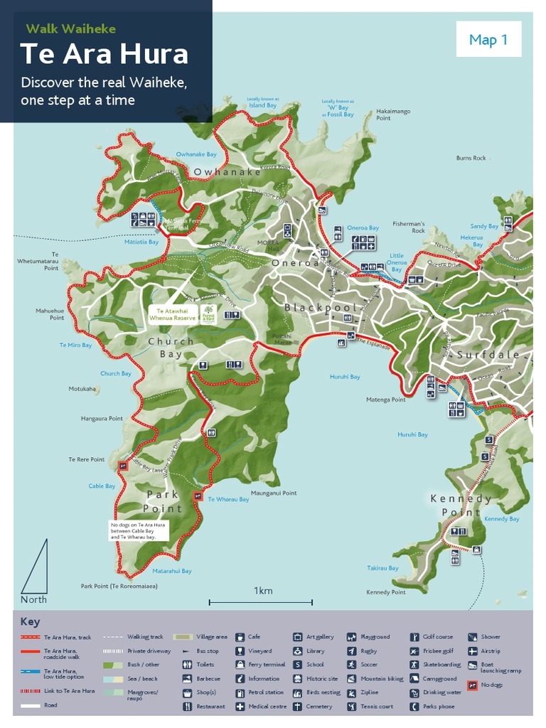 Te Ara Hura: Discover The Real Waiheke, One Step at A Time | PDF