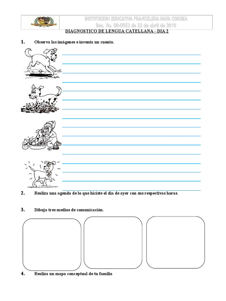 2do-Grado-Diagnóstico LENGUA | PDF