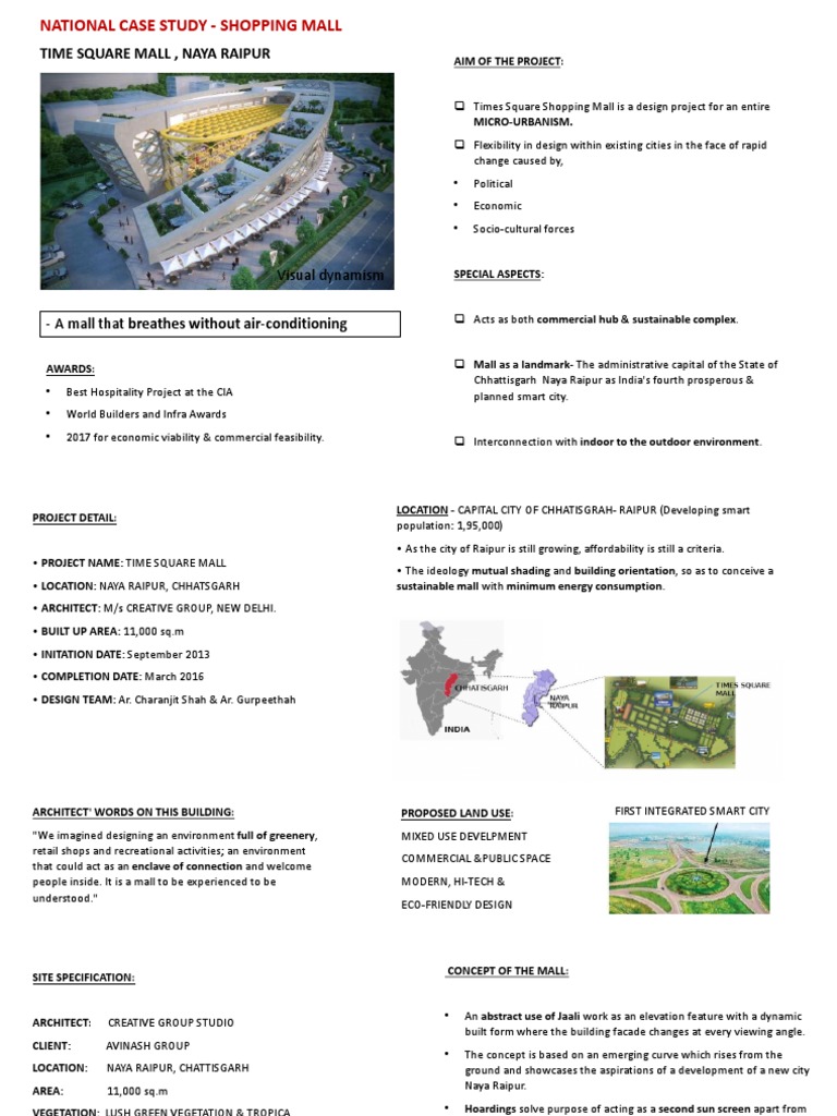 Design Case Study | PDF | Shopping Mall | Nature