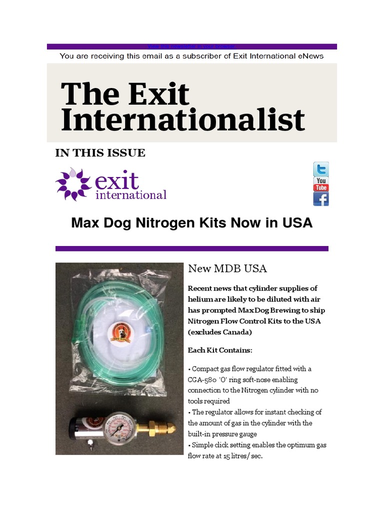 Max Dog Nitrogen Kits Now in USA | PDF