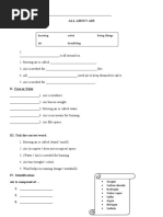 Air Worksheet Class 2 | PDF