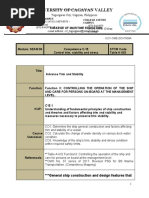 Seam 2 Week 3 The Fundamentals of Ship Stability Initial Stability ...