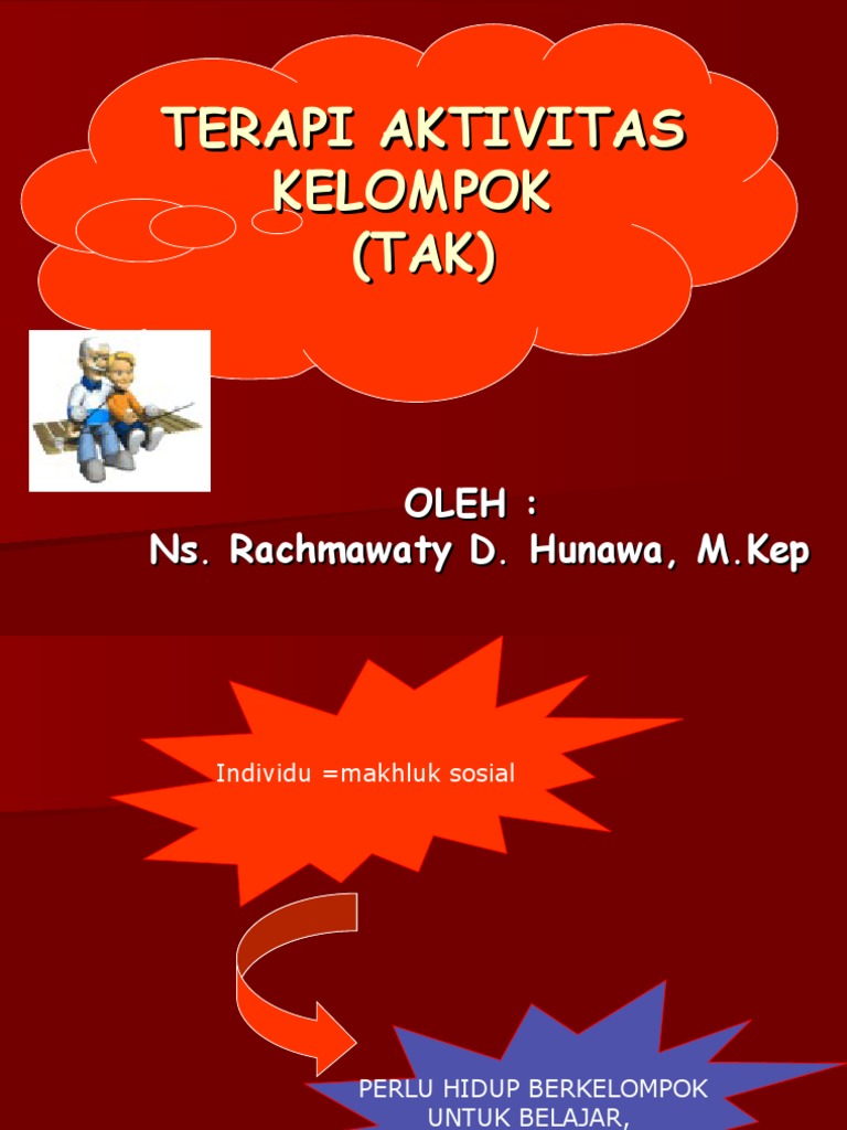 Terapi Aktivitas Kelompok (TAK) | PDF | Karier & Perkembangan