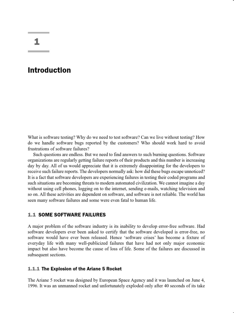 Some Software Failures: The Explosion of The Ariane 5 Rocket | PDF ...