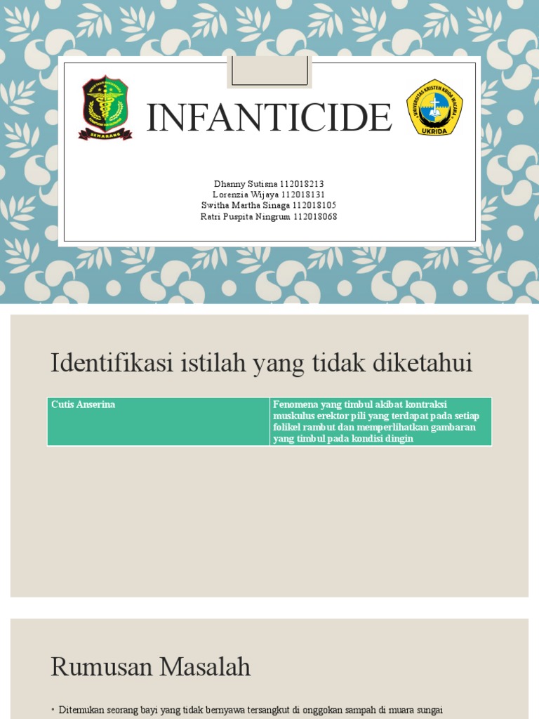 Infanticide | PDF
