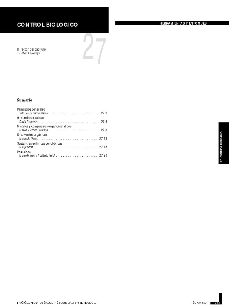 Control Biológico | PDF | Laboratorios | Biología