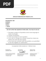 Year 2 DLP | PDF | Egg | Science