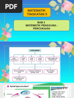 Matematik Tingkatan 5: Bab 4 Matematik Pengguna: Percukaian | PDF